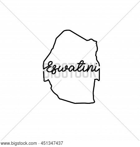 Swaziland Outline Vektörü (Ücretsiz Deneme) | Bigstock