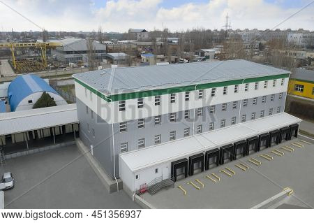 Aerial View Warehouse Image & Photo (Free Trial) | Bigstock