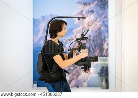 Camera Man Take Photos Image & Photo (Free Trial) | Bigstock