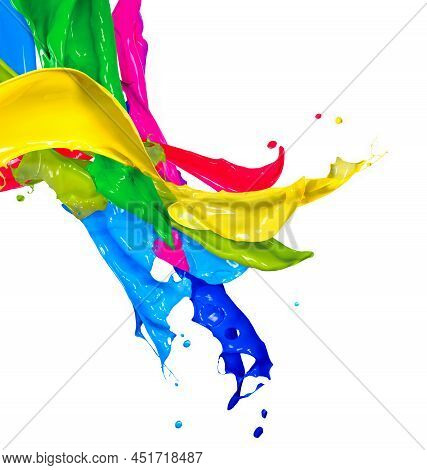 Colorful Paint Splash Image & Photo (Free Trial) | Bigstock