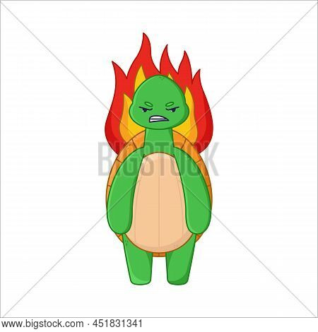 Angry Turtle Cartoon Vector & Photo (Free Trial) | Bigstock