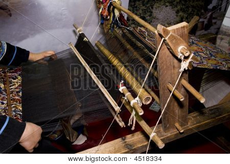 Ancient Chinese Loom Image & Photo (Free Trial) | Bigstock