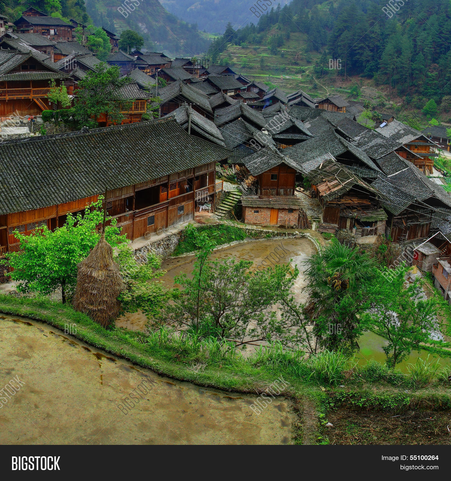 Asian Village Image & Photo (Free Trial) | Bigstock