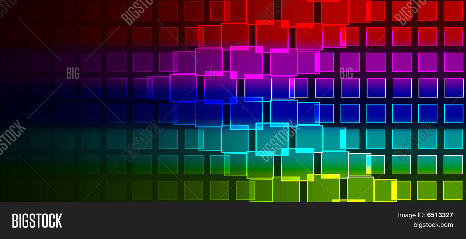 Rainbow Squares Image & Photo (Free Trial) | Bigstock
