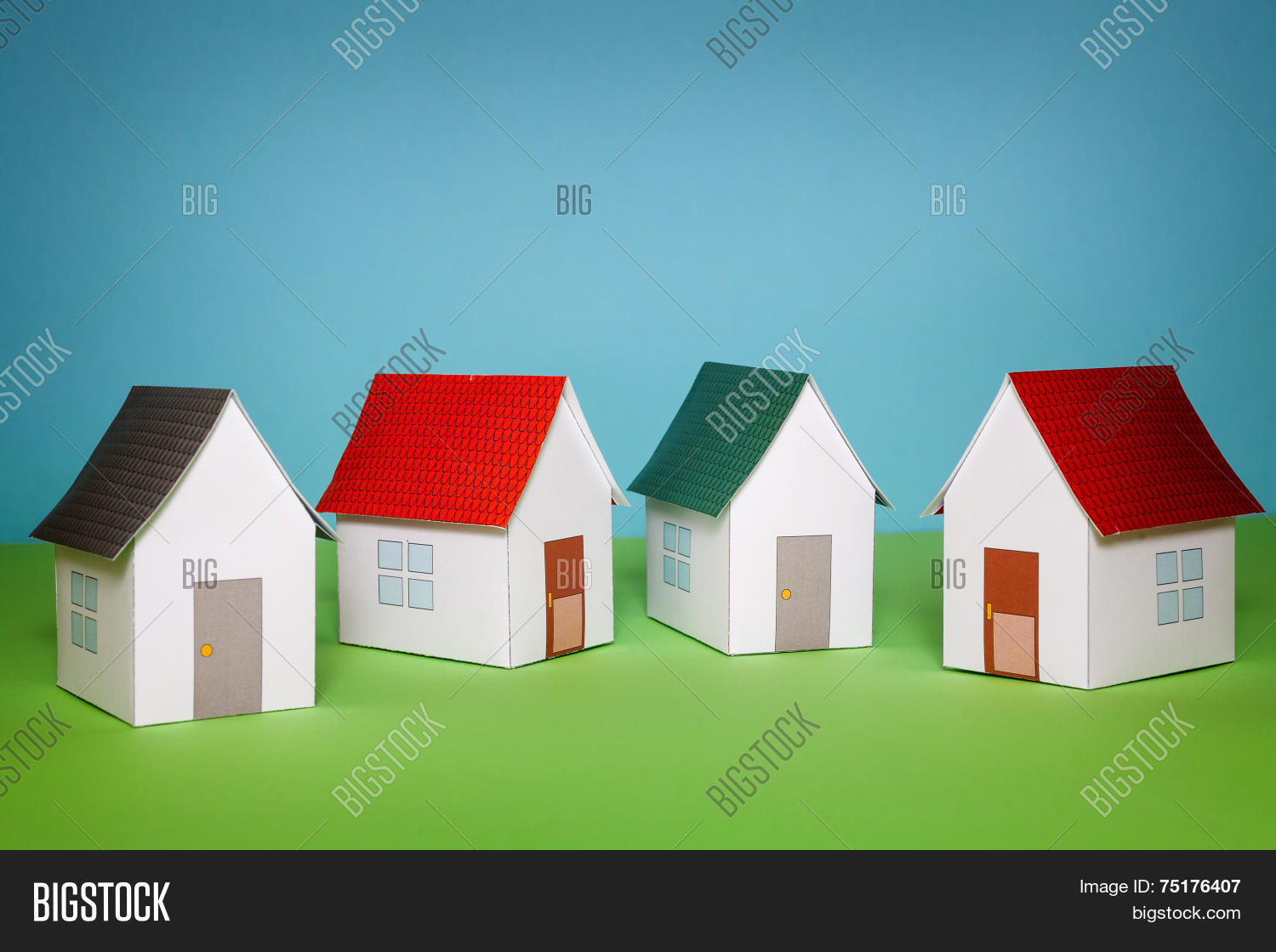 Papercraft House Image & Photo (Free Trial) | Bigstock