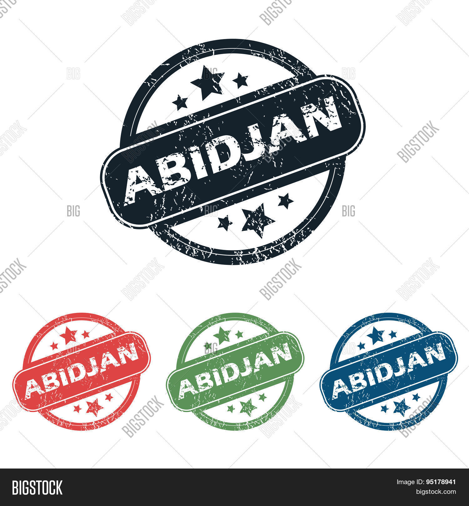 Round Abidjan City Vector & Photo (Free Trial) | Bigstock