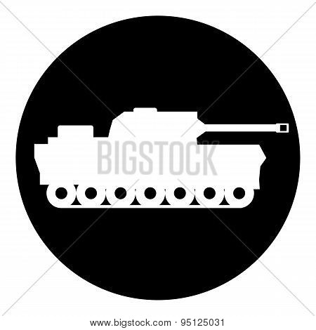Panzer Symbol Button Vector & Photo (Free Trial) | Bigstock