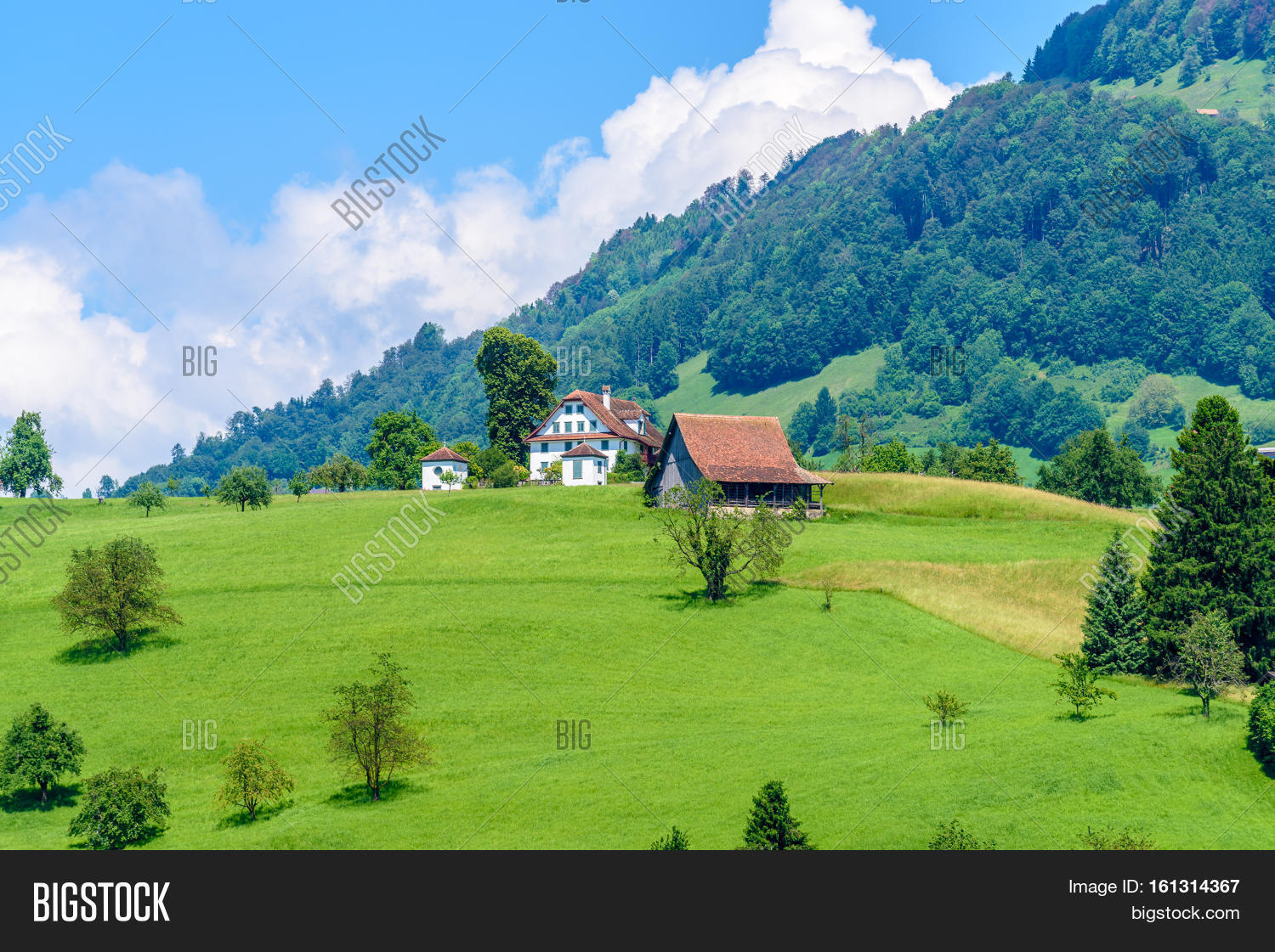 View On Swiss Village Image & Photo (Free Trial) | Bigstock