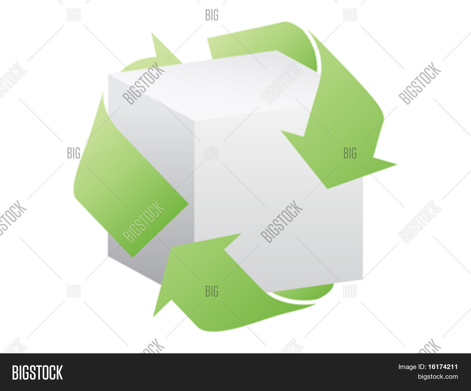 Recycling Box Vector Vector & Photo (Free Trial) | Bigstock