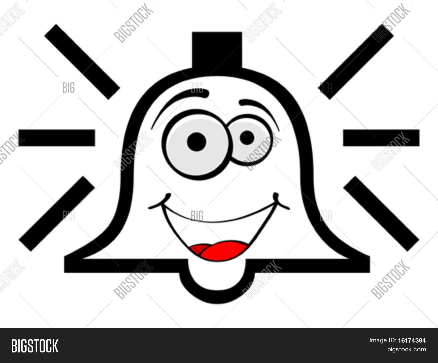 Happy Bell Vector Vector & Photo (Free Trial) | Bigstock