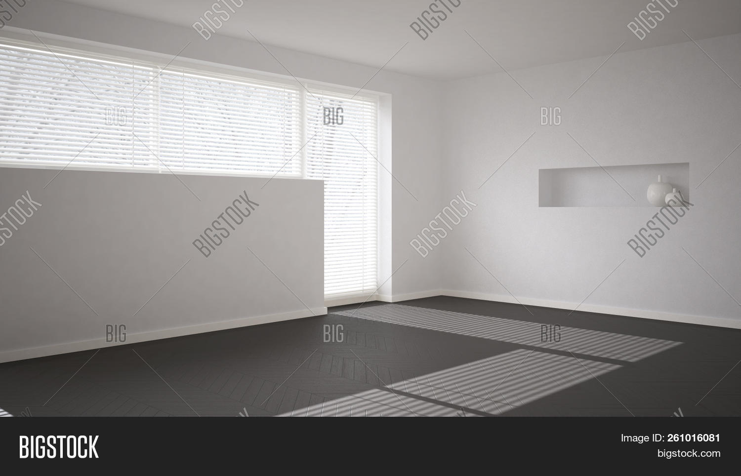 Large Empty Room Wallpaper