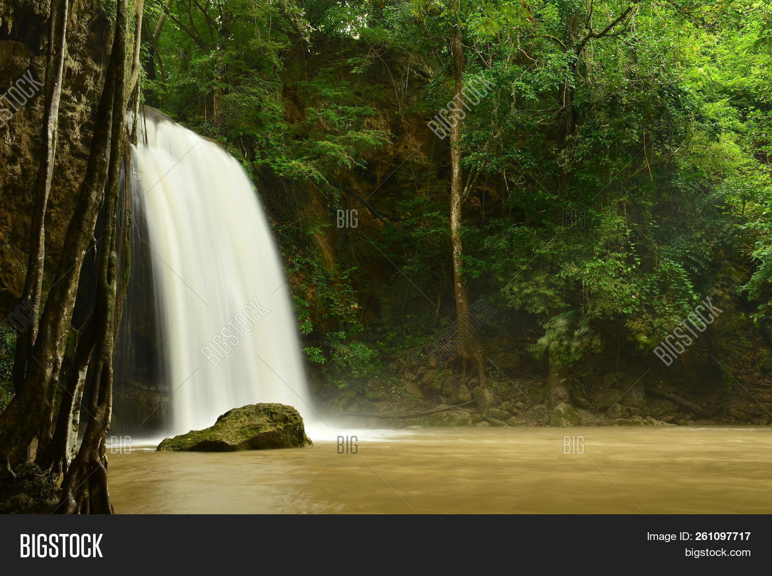 Scenic View Waterfall Image & Photo (Free Trial) | Bigstock