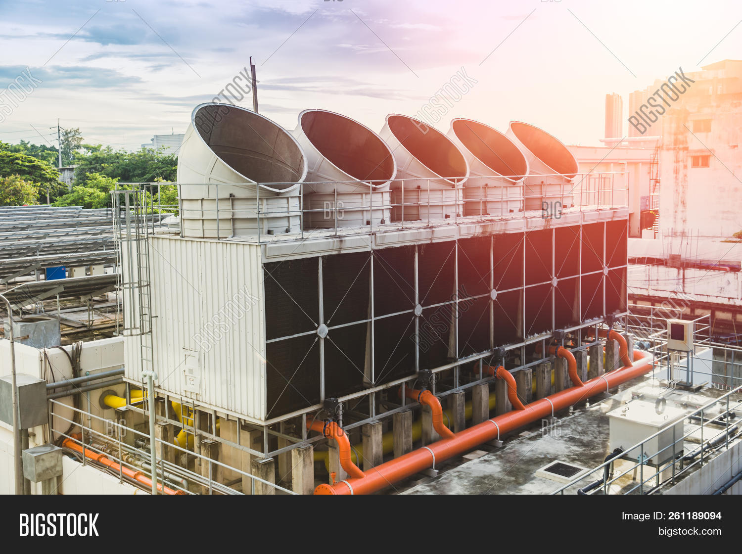 Water Cooling Tower Image & Photo (Free Trial) | Bigstock
