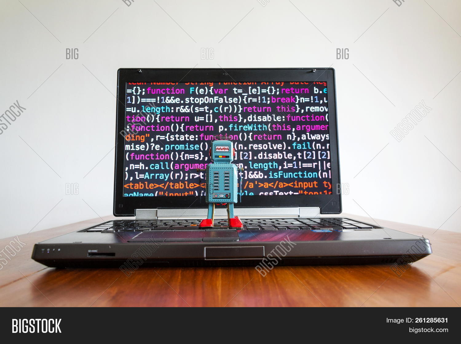 Robot Source Code Image & Photo (Free Trial) | Bigstock