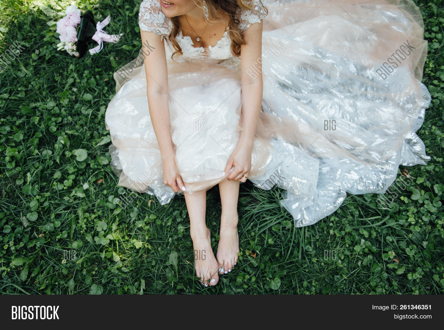 Barefoot Bride On Image & Photo (Free Trial) | Bigstock