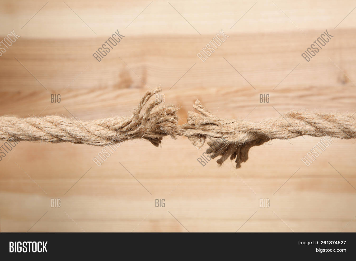 Frayed Rope Breaking Image & Photo (Free Trial) | Bigstock