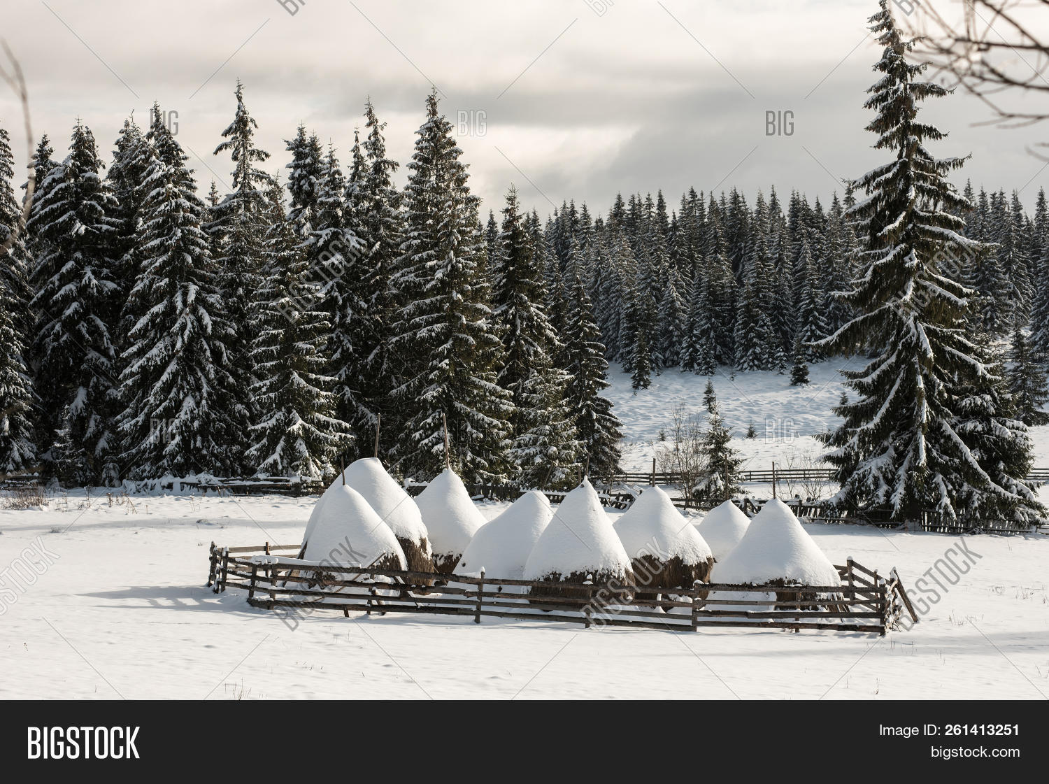 Winter Countryside Image & Photo (Free Trial) | Bigstock