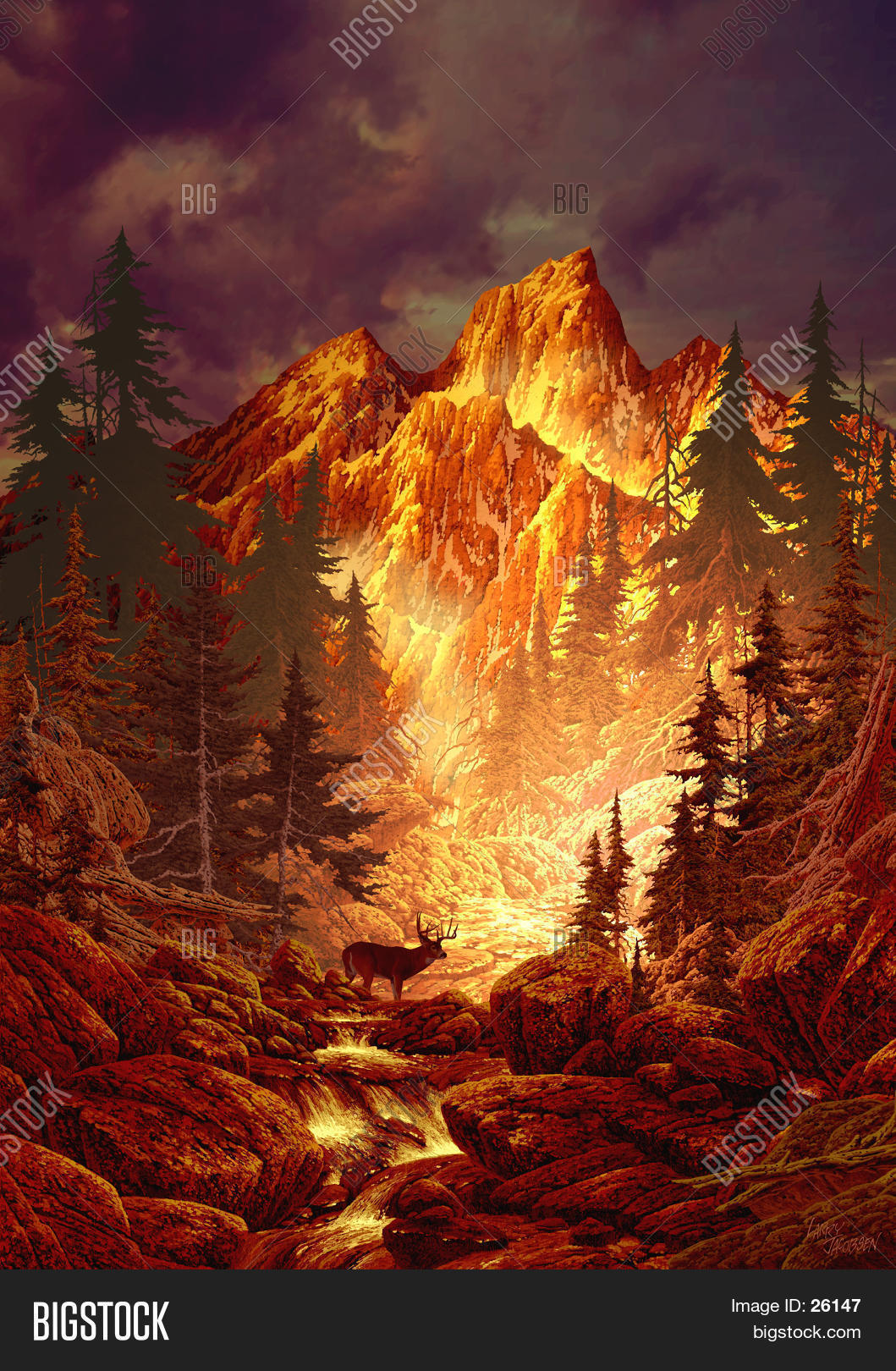 Deer Canyon Image & Photo (Free Trial) | Bigstock