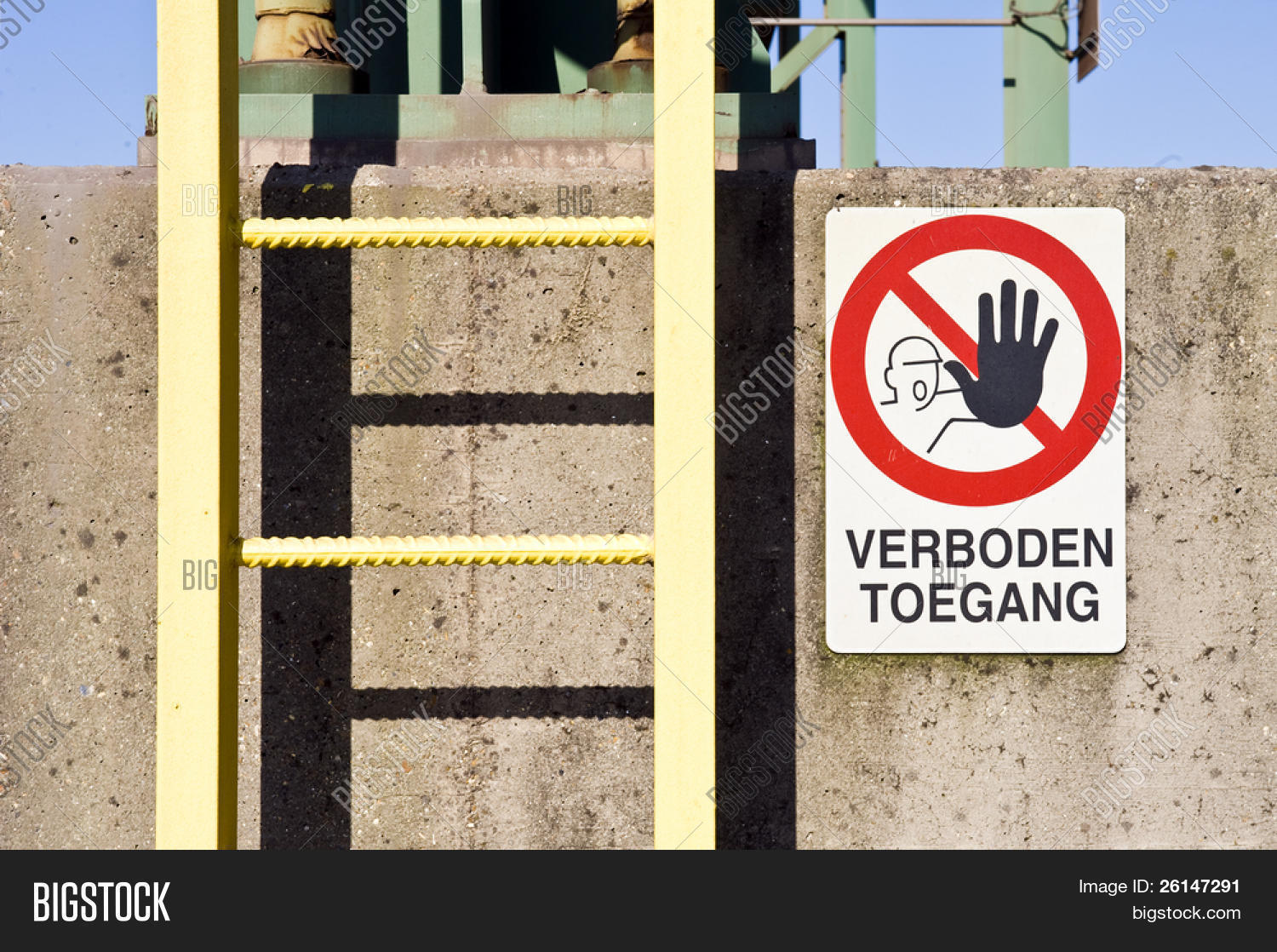 Ladder No Access Image & Photo (Free Trial) | Bigstock