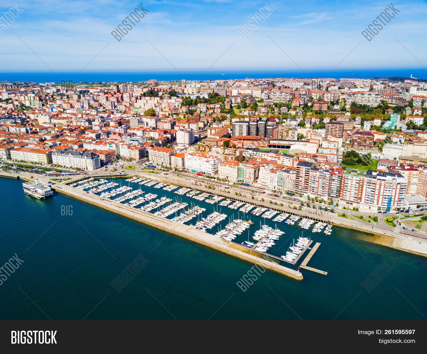 Santander City Aerial Image & Photo (Free Trial) | Bigstock