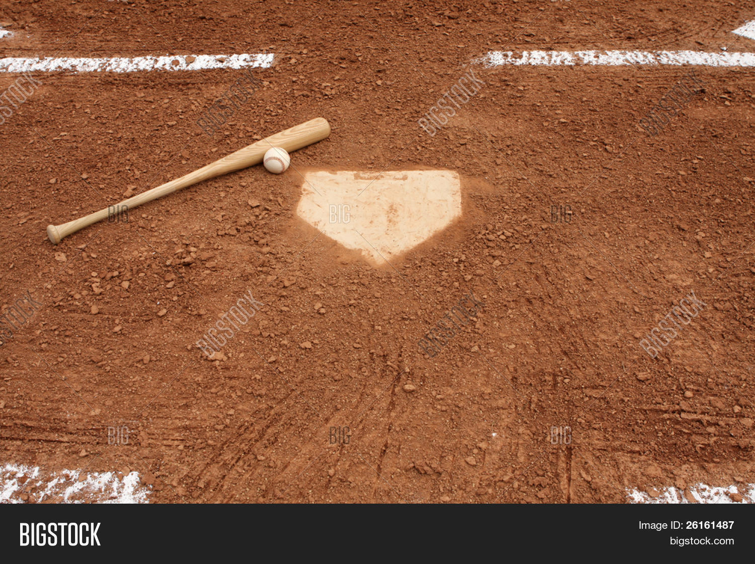 Baseball & Bat Near Image & Photo (Free Trial) | Bigstock