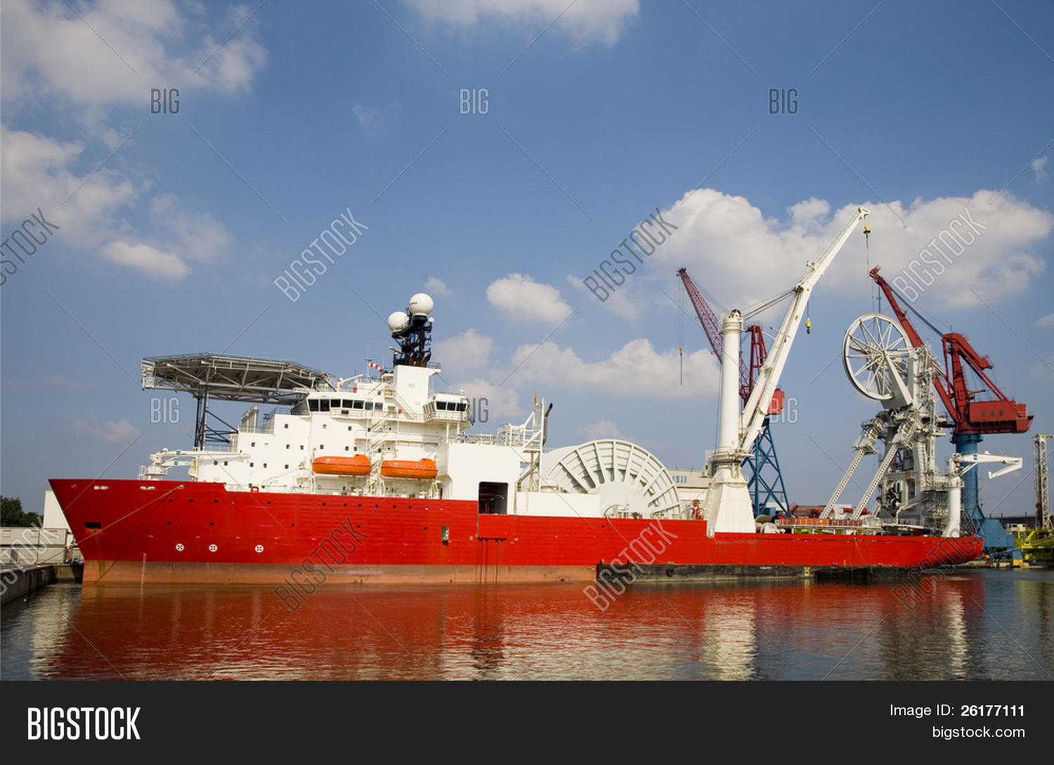 Construction Vessel 1 Image & Photo (Free Trial) | Bigstock