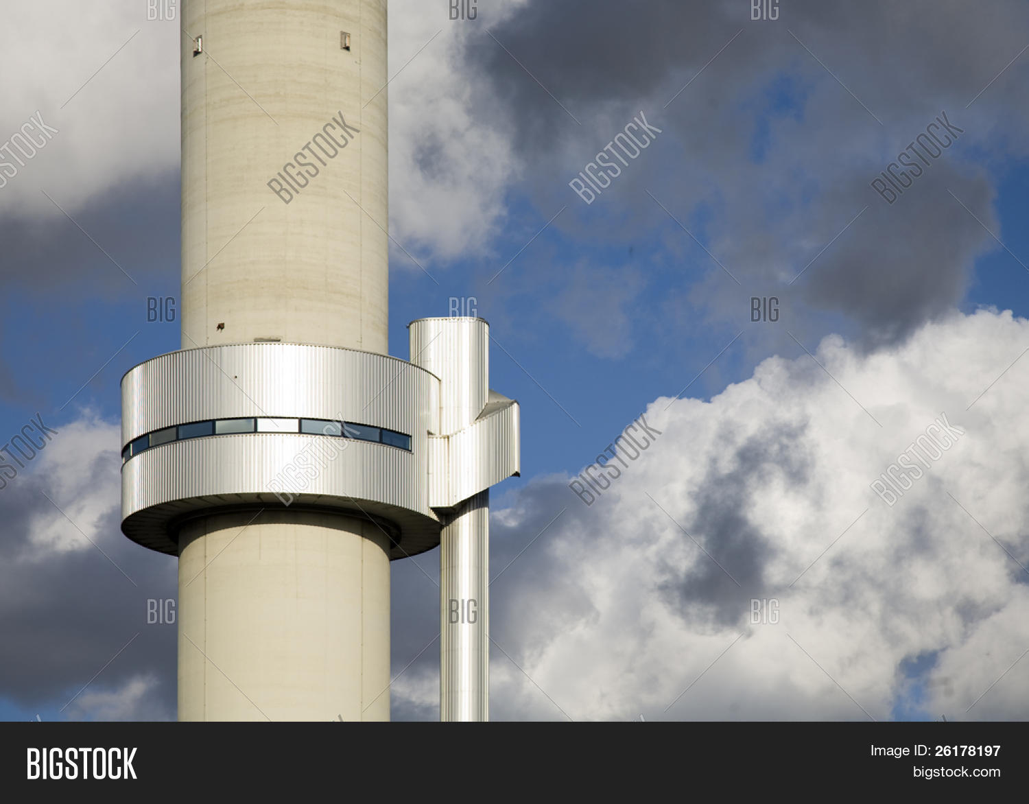 Modern Smokestack Image & Photo (Free Trial) | Bigstock