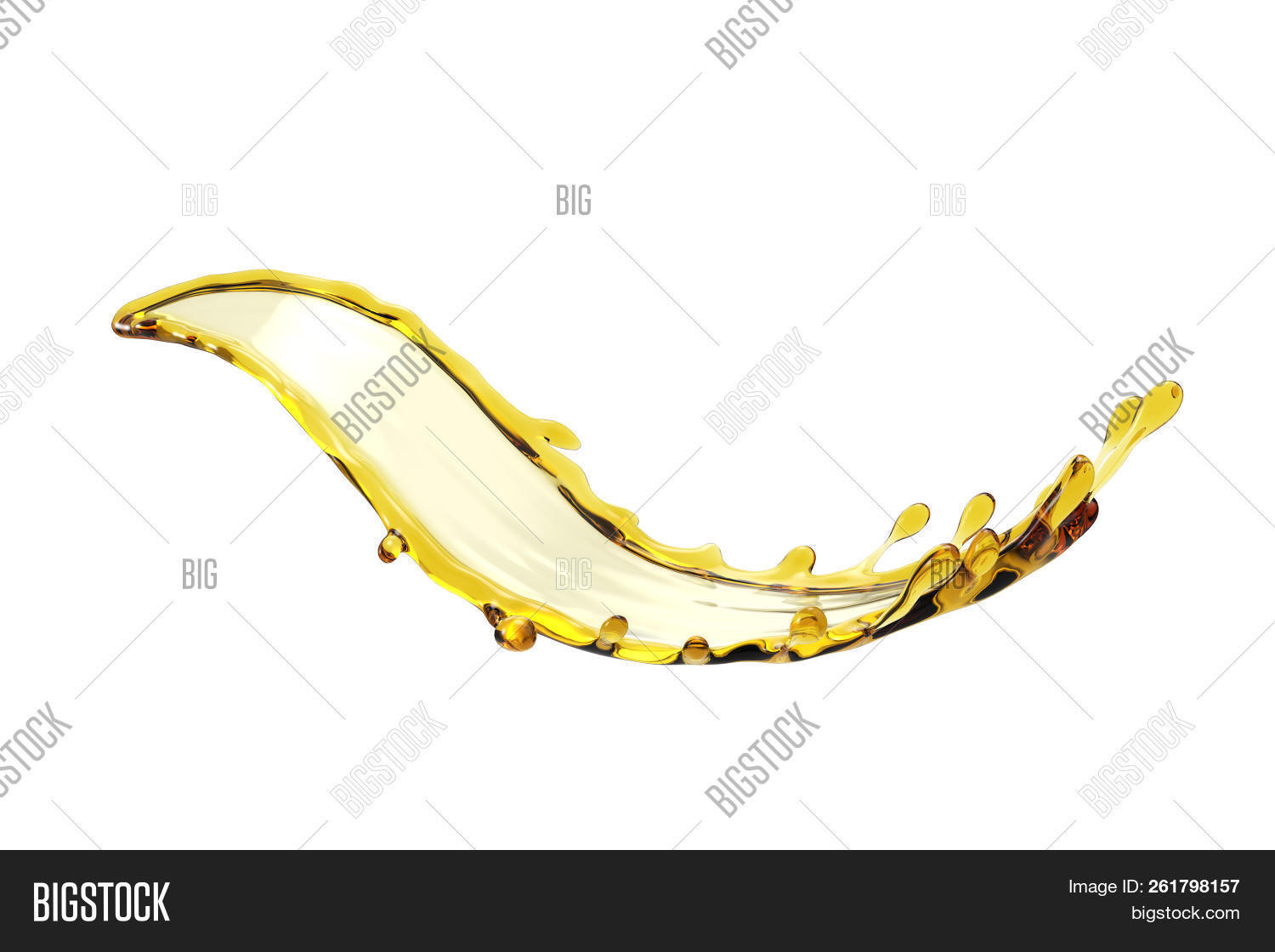 Oil Splash Isolated On Image & Photo (Free Trial) | Bigstock