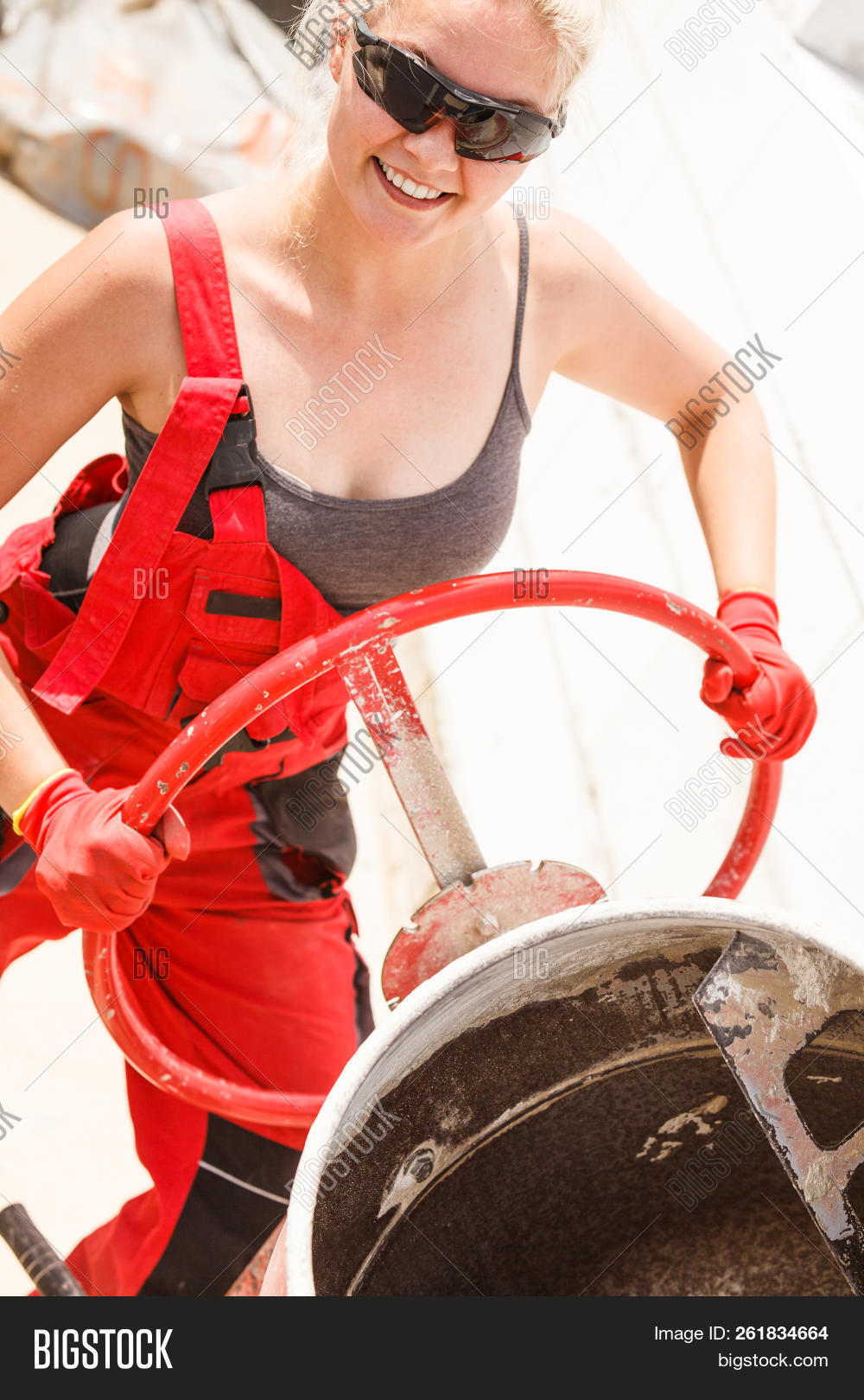 Strong Woman Worker Image & Photo (Free Trial) | Bigstock