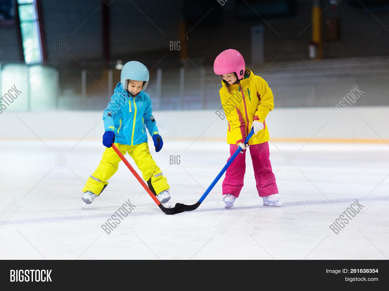 Children Play Ice Image & Photo (Free Trial) | Bigstock