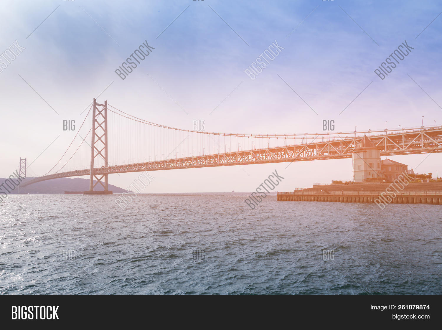 Akashi Bridge, Longest Image & Photo (Free Trial) | Bigstock