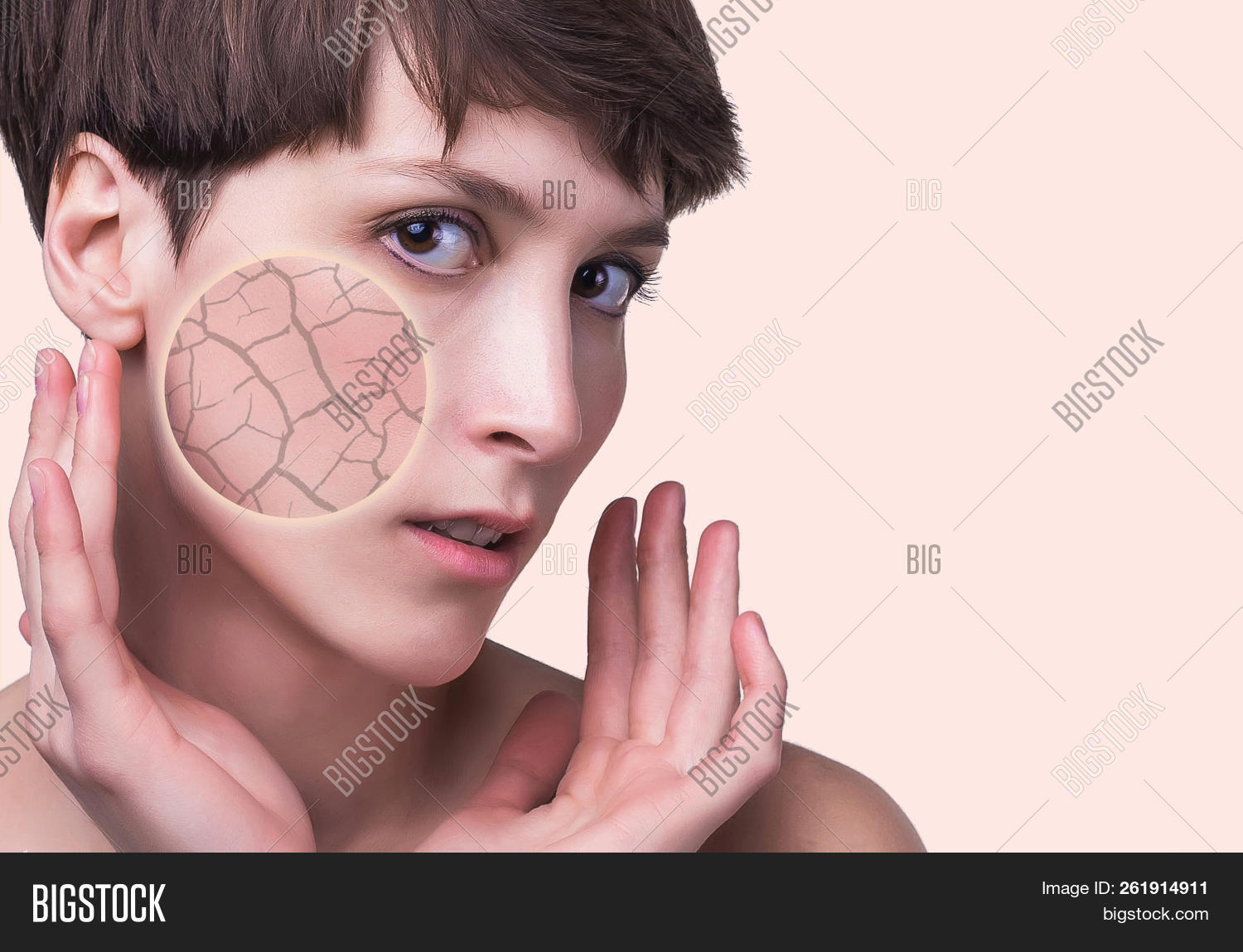 Woman Face Covered Image & Photo (Free Trial) | Bigstock