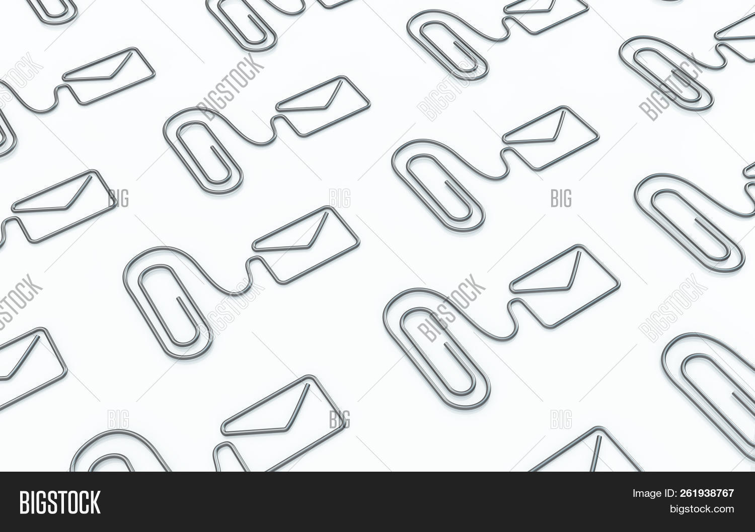 Metal Paperclip Mail Image & Photo (Free Trial) | Bigstock