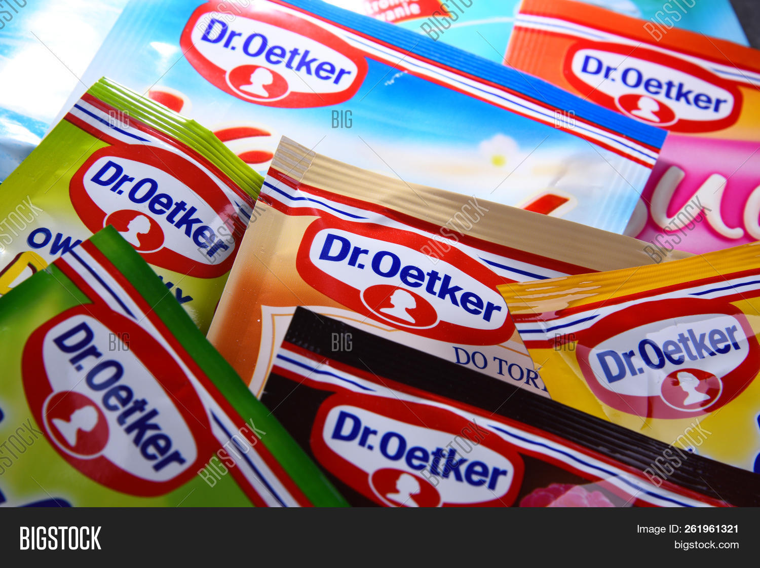 Packages Dr. Oetker Image & Photo (Free Trial) | Bigstock