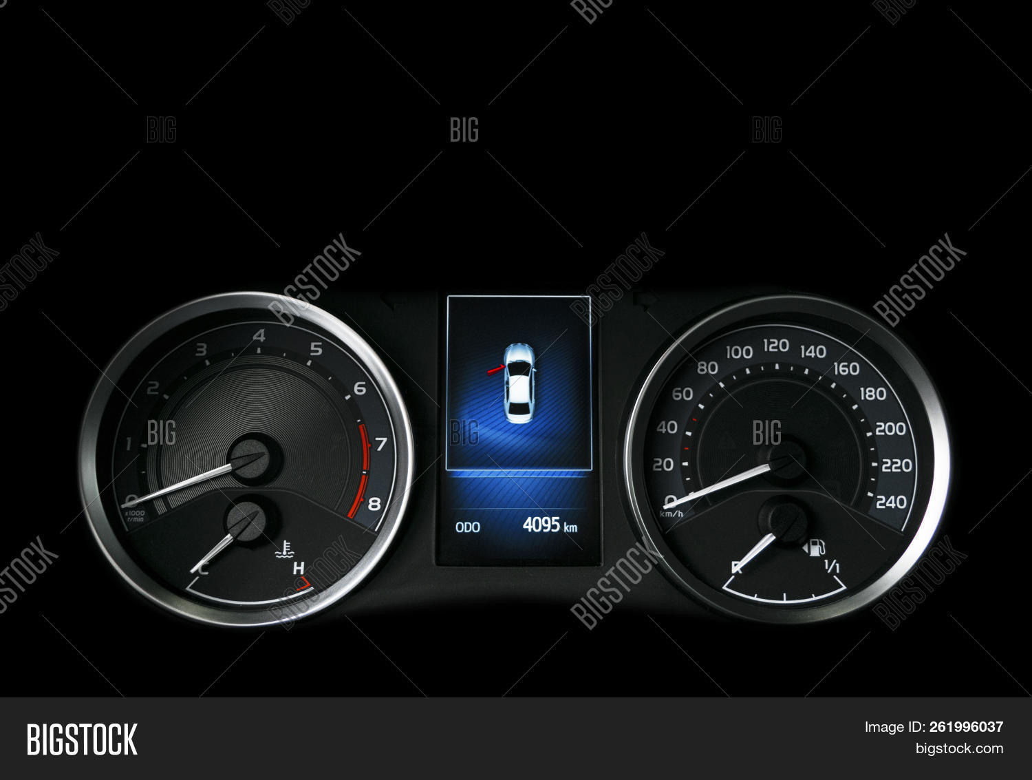 Close Shot Speedometer Image & Photo (Free Trial) | Bigstock