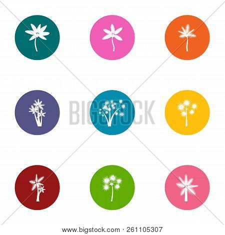 Florescence Icons Set Vector & Photo (Free Trial) | Bigstock