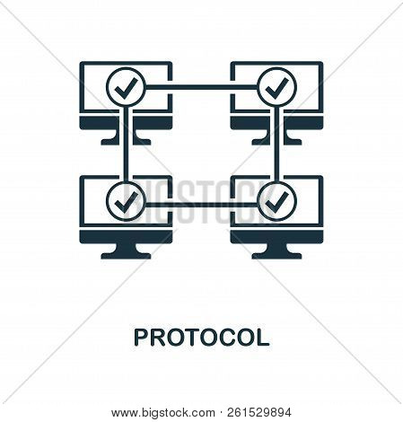 Protocol Icon. Image & Photo (Free Trial) | Bigstock