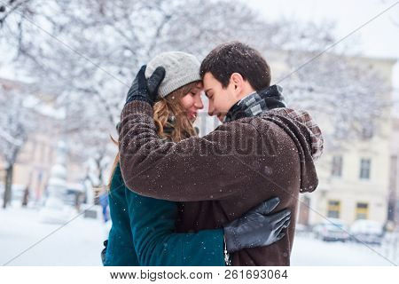 Couple In Winter Images, Illustrations & Vectors (Free) - Bigstock