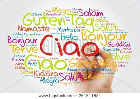 Ciao (hello Greeting Image & Photo (Free Trial) | Bigstock