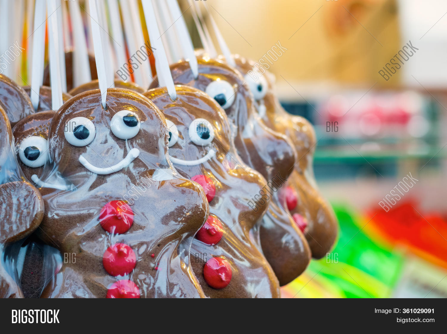 Gingerbread Men On Image & Photo (Free Trial) | Bigstock