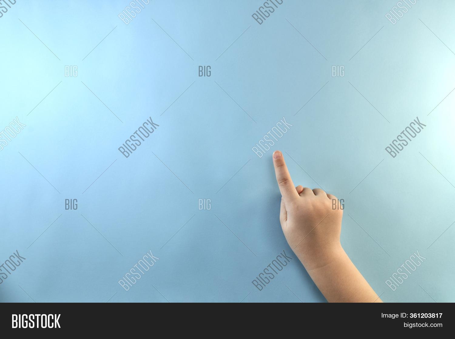 Childs Clumsy Finger Image & Photo (Free Trial) | Bigstock