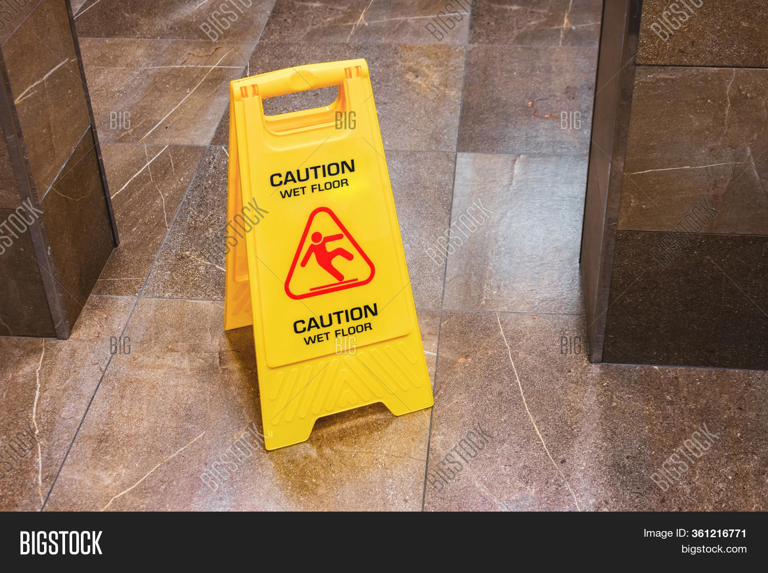 Yellow Sign Caution Image & Photo (Free Trial) | Bigstock