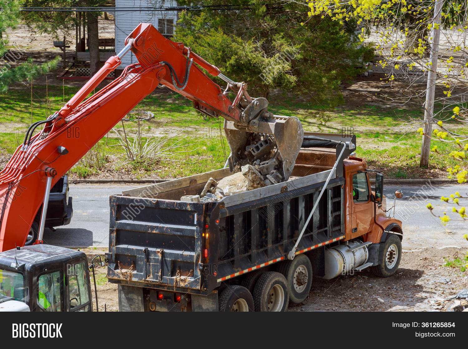 Truck Excavator Image & Photo (Free Trial) | Bigstock