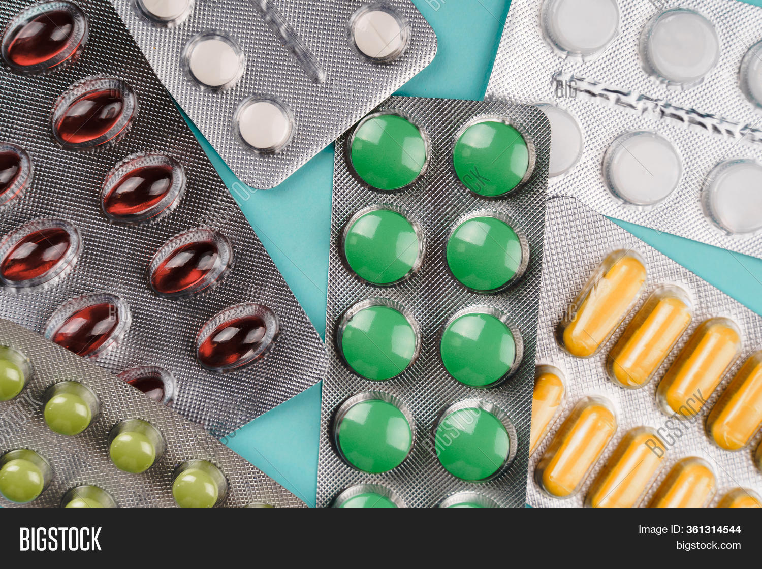 Colorful Tablets Image & Photo (Free Trial) | Bigstock