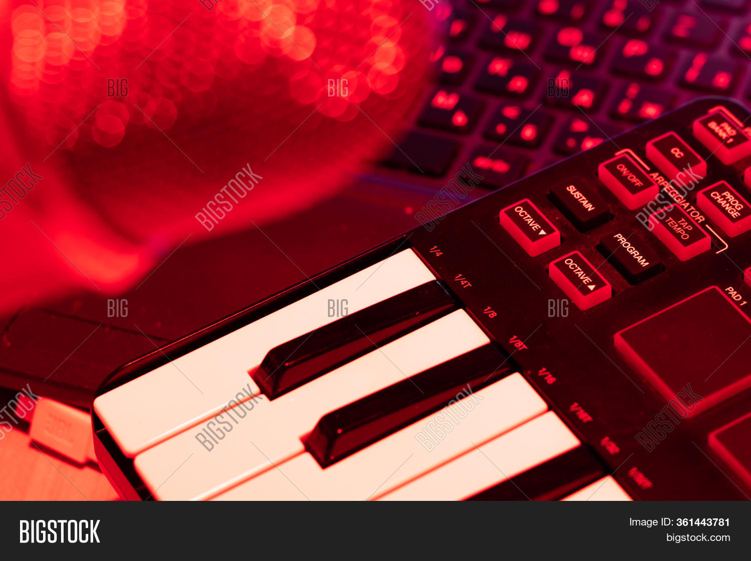 Close Piano Synth Image & Photo (Free Trial) | Bigstock