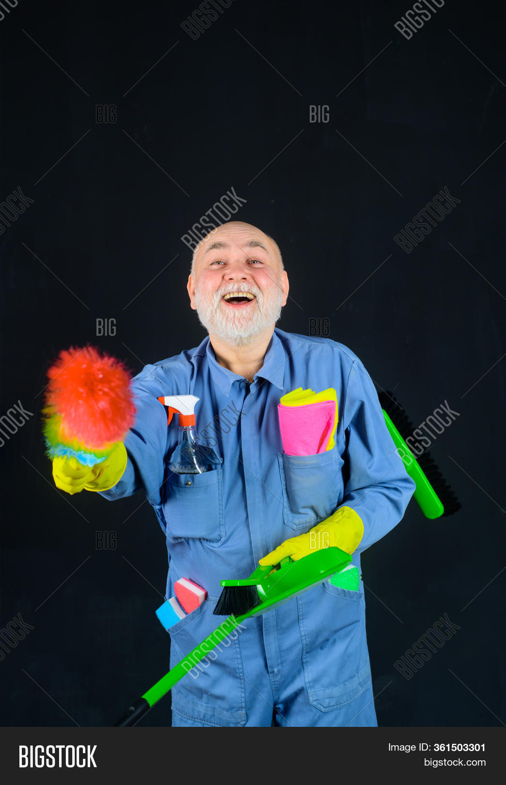 House Cleaning. Broom Image & Photo (Free Trial) | Bigstock