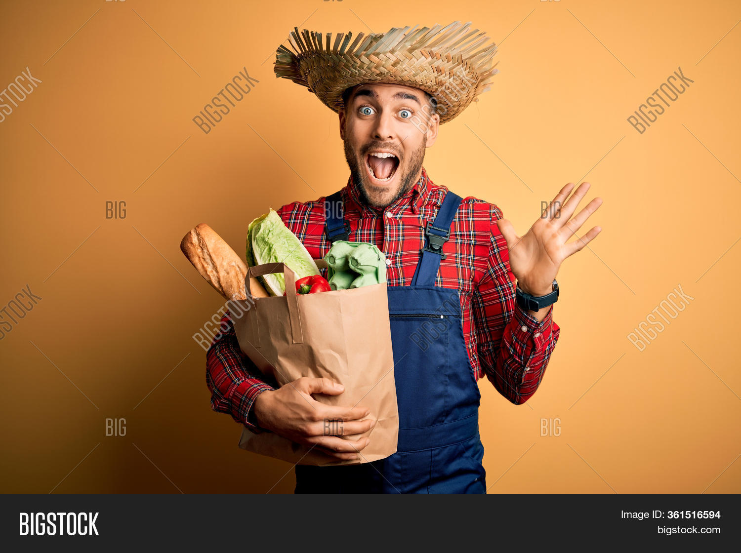 Young Rural Farmer Man Image & Photo (Free Trial) | Bigstock