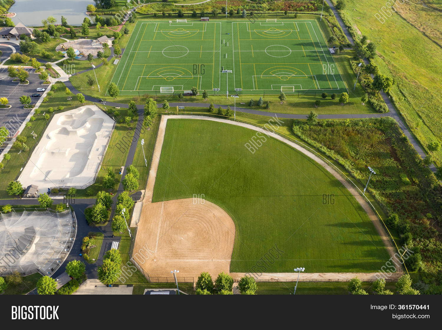 Aerial View Multi-use Image & Photo (Free Trial) | Bigstock