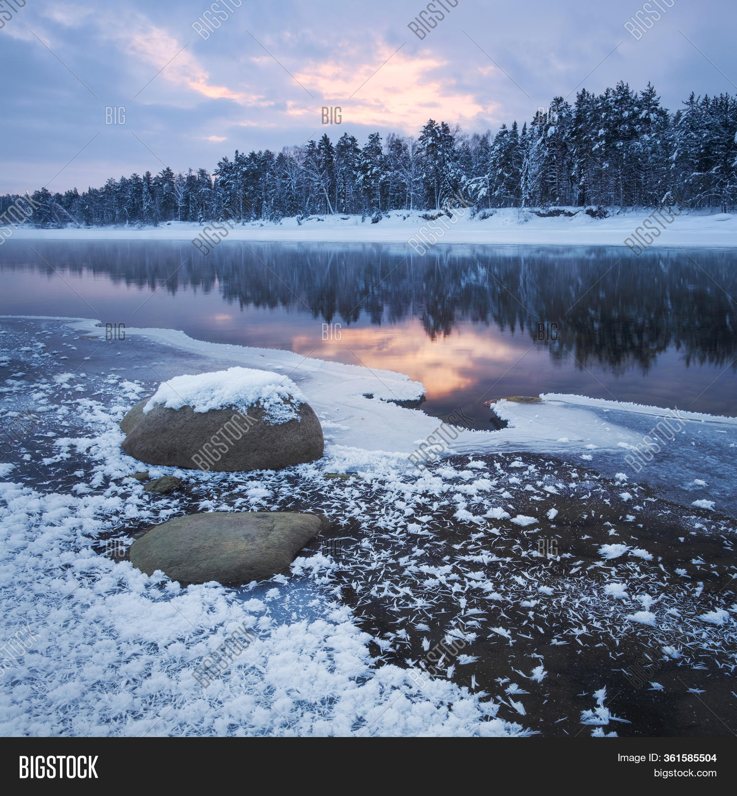 Coast Winter River, Image & Photo (Free Trial) | Bigstock