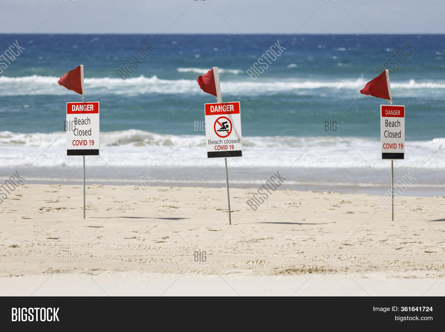 Beach Closed Image & Photo (Free Trial) | Bigstock